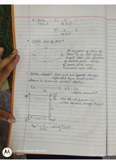 Solution Physics Full Electrostatics Electric Charges Fields Gauss