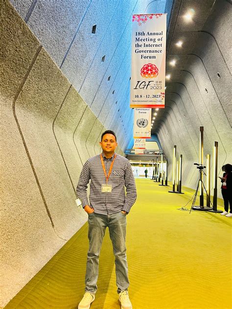 Nuwan Sanjaya On Linkedin Igf2023 Internetgovernance Ai Techtrends