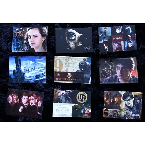 【portkey】英國 哈利波特 9又34系列 明信片 Harry Potter Postcards 書籍、休閒與玩具 文具、藝術