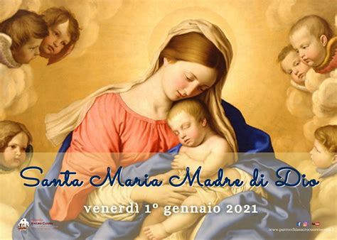 Solennità di SANTA MARIA MADRE di DIO LIV Giornata Mondiale della Pace