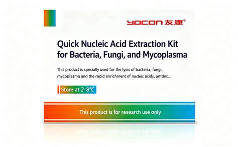 Quick Nucleic Acid Extraction Kit For Bacteria Fungi And Mycoplasma 40 Min Yocon Cell From