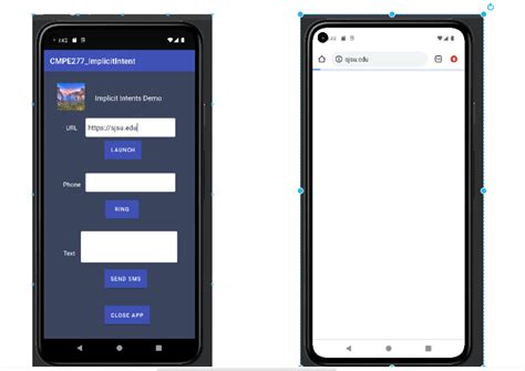 Github Hegdebhavyacmpe277implicitintent To Apply Implicit Intent
