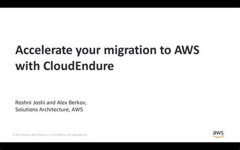 How To Accelerate Migrations To Aws With Cloudendure Aws Online Tech