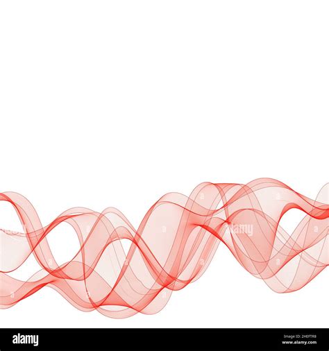 Abstract Red Wave Background Design Element Stock Photo Alamy
