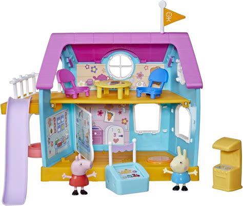Hasbro Peppa Wutz Peppas Kinder Clubhaus Soundeffekte 2 Figuren 7