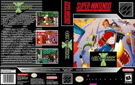 Jim Power Lost Dimension In 3 D Super Nintendo Videogamex