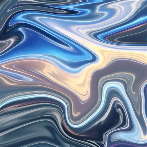Premium Ai Image Trendy Abstract Chrome Background With Gradient Colors
