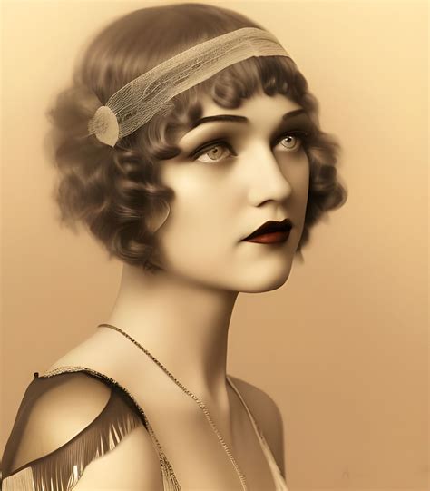 Vintage 1920s Flapper Woman Ai Generated Artwork Nightcafe Creator