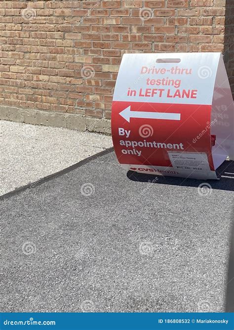 Drive Thru COVID 19 Testing At CVS Editorial Photography Image Of Covid Pandemic 186808532