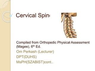 Cervical Spine Pptx
