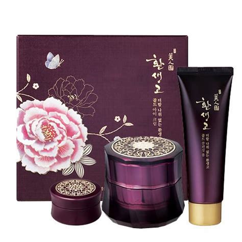 Kem Dưỡng Mắt Cải Thiện Nếp Nhăn Ngăn Ngừa Lão Hóa HWANSAENGGO GOLD