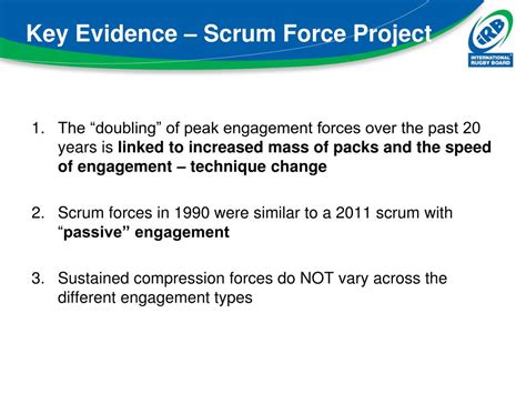 Ppt Scrum History Scrum Force Project And Scrum Injuries Powerpoint Presentation Id 1955322