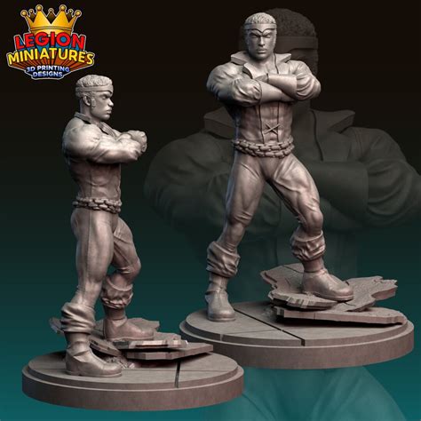 Luke Cage Fanart By Legion Miniatures For 40mm Wargaming Tabletop