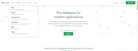 Nodejs 连接 Mongodb Atlas 的免费云数据库node Connect To Mongodb Atlas Csdn博客
