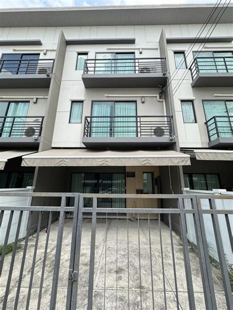 ขาย บ้านกลางเมือง ปิ่นเกล้า จรัญ ทาวน์โฮม 3 ชั้น 3 นอน 18 ตรว แต่งสวย
