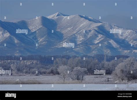 Hidaka Mountain Range Hokkaido Japan Stock Photo Alamy