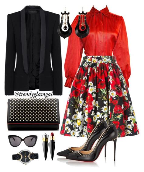 Red And Black Outfit For Women Red And Black Classy Outfits Power