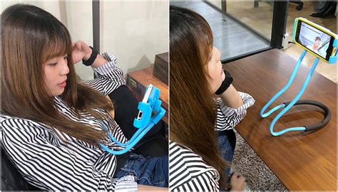 私物開箱 廢到炸 頸掛式懶人支架 超宅日常大公開 電獺少女女孩的科技日常 App科技酷品生活與美食