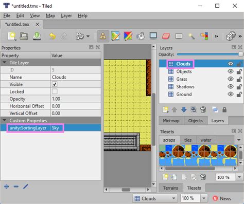 Sorting With Supertile2unity — Supertiled2unity 1000 Documentation