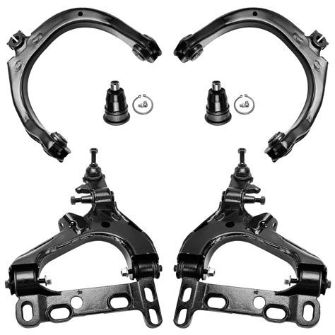 Detroit Axle Front Upper And Lower Control Arms Ball Joints