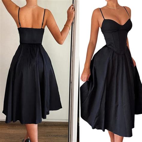 Neck Long Dress Sleeveless Backless Maxi Dress Spagheti Straps Bustiers