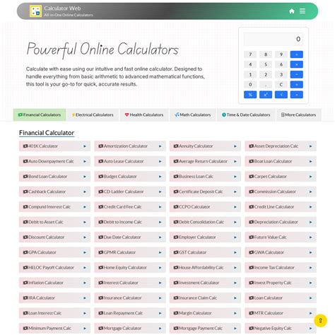 Calculator Studio Online Calculators Script By Codesterra Codester