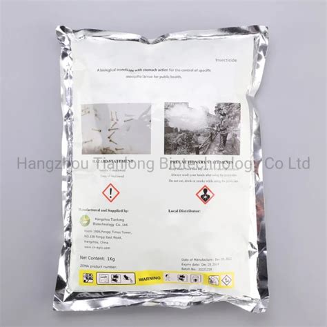 Insecticide Bacillus Thuringiensis Variety Israelensis Bti 1200iumg