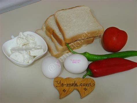Kahvaltılık Domatesli Peynirli Ekmek Dilimleri Nasıl Yapılır 112