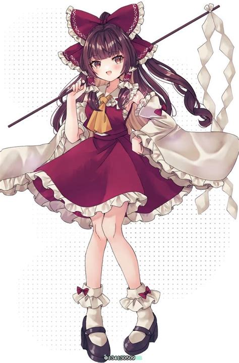 博丽灵梦东方project图片尺寸790x1200 Bobopic