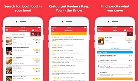 GrubHub Food Delivery App