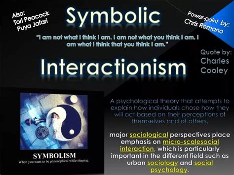 Ppt Symbolic Interactionism Powerpoint Presentation Free Download