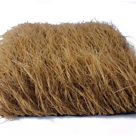 Artificial Thatch 1mx1m Simulation Lawn Carpet Grass Garden Outdoor