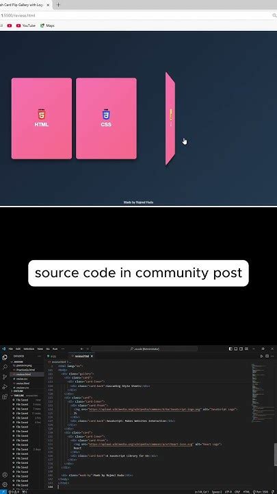 Stylish Card Flip Gallery With Logo Interactive Html Css And Js Magic