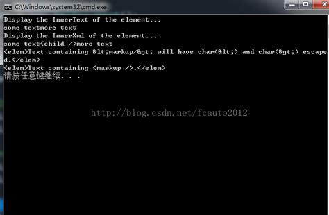 Xml文件解析—systemxml的一些方法 Csdn博客