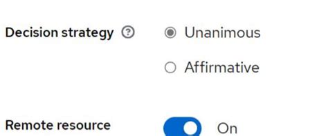 When Clients Authorization Import Settings If The Decision Strategy