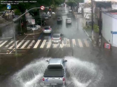 Pontos De Alagamento Se Formam Por Causa Das Chuvas Em Natal Confira