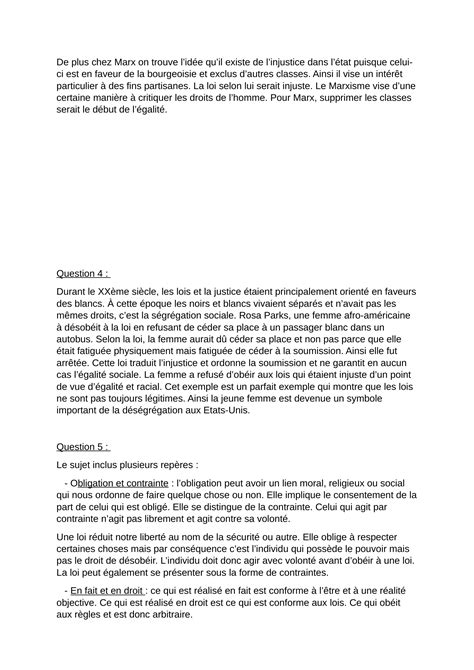 Sujet de dissertation guidé Peut il être juste de désobéir à la loi