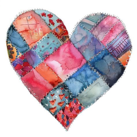 65 000 Patchwork Heart Pictures