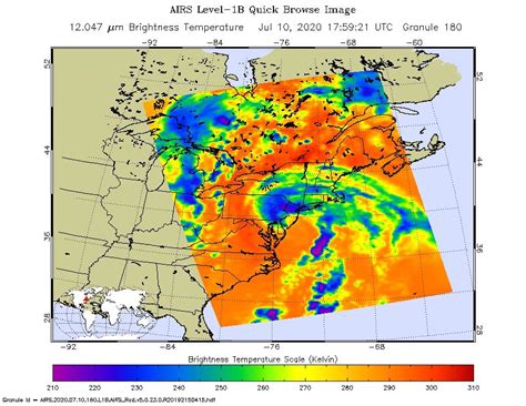 Nasas Airs Monitors Tropical Storm Fay As It Deluges The East Coast