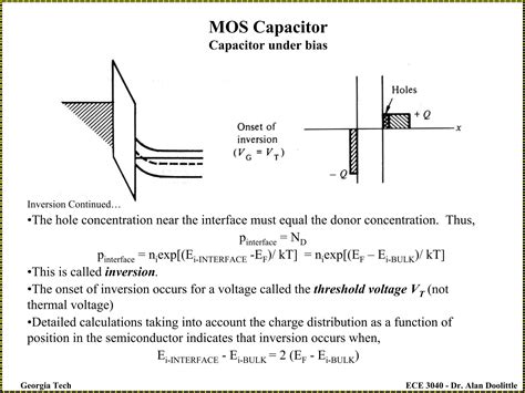 Lecture Mos Capacitors Basic For Mosfetpdfpdf Physics Science
