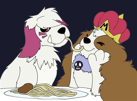 Labramon Madomon Digimon Disney Derivative Work Highres Screenshot Redraw Disneymonredraw