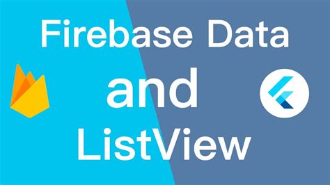 Retrieve Firebase Data Listview Part Youtube