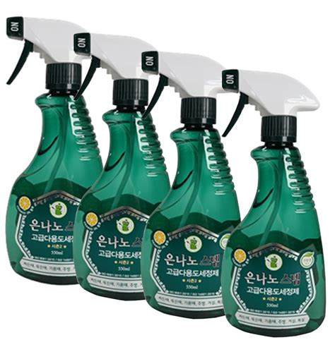 은나노스텝 시즌2 다용도 세정제 550ml X 4개 티몬