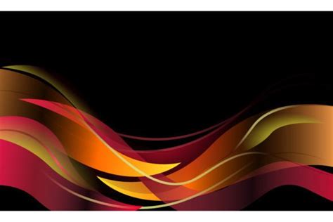 Abstract Dynamic Vibrant Gradient Vector Graphic By Muhammad Rizky