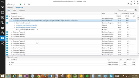 Javascript Website Crashes In Ie Possibly A Memory Leak Stack