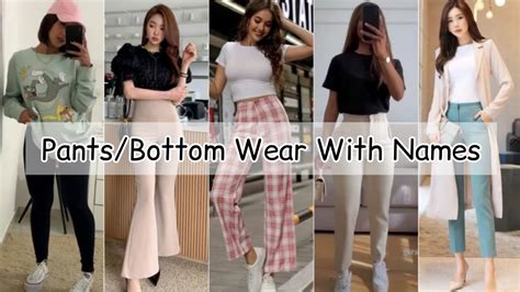 Types Of Pants For Girls With Namesbottom Wear With Nameshigh Waisted