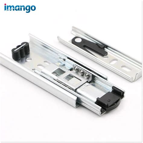 2021 4 6 8 Mini Short Drawer Slides Furniture Guide Rail Small Track
