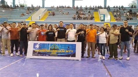 Gelar Pertandingan Futsal Kemenkumham NTT Cup L Tahun 2024 Marciana