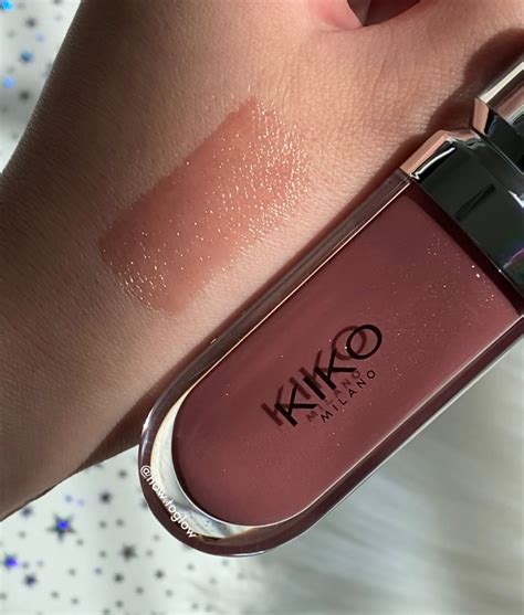 How To Glow Kiko Milano D Hydra Lipgloss Pearly Warm Mauve