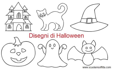 Disegni di Halloween per le attività con i bambini Scuolainsoffitta